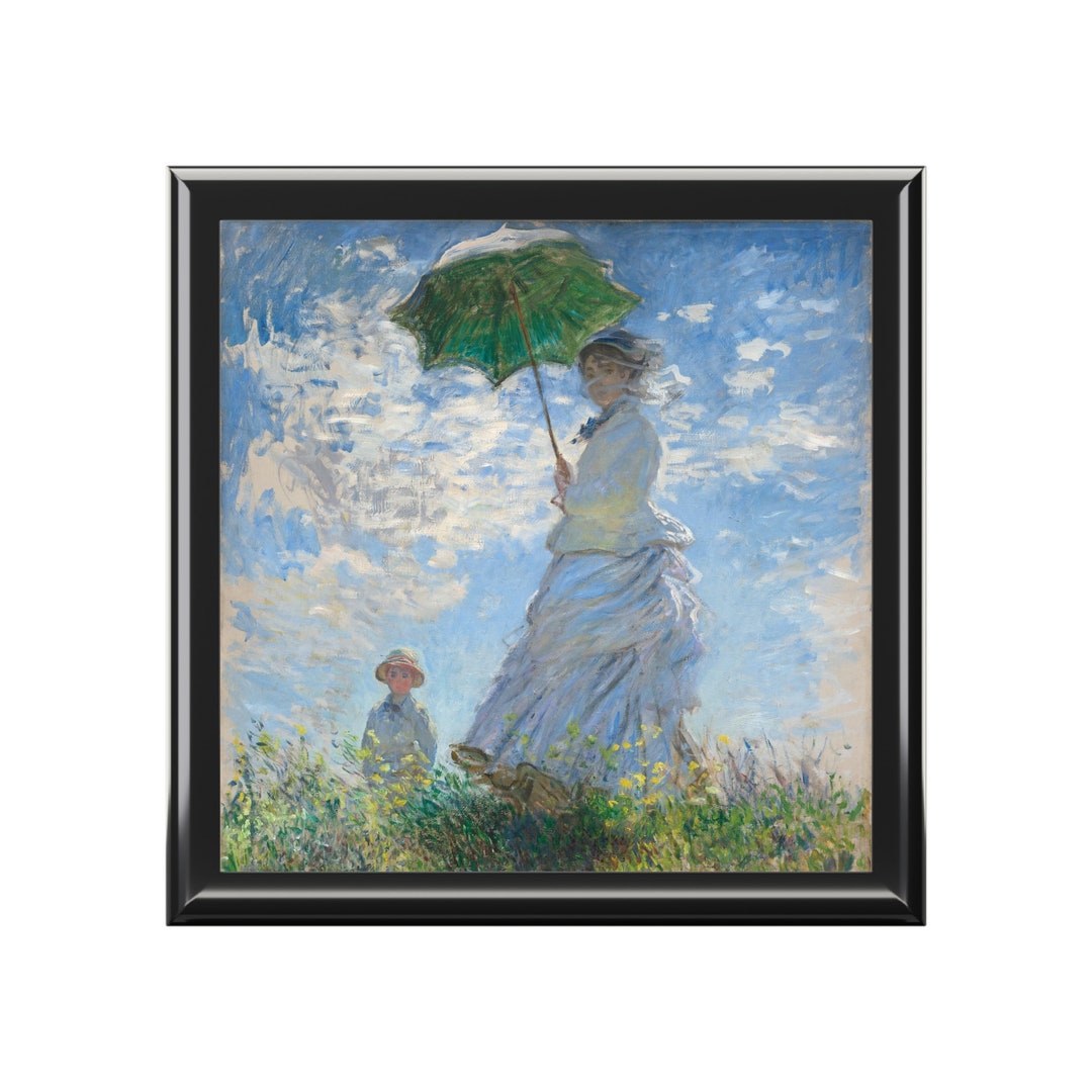 Claude Monet Inspired Jewelry Box, Unique Gift for Art Lovers, Vintage ...