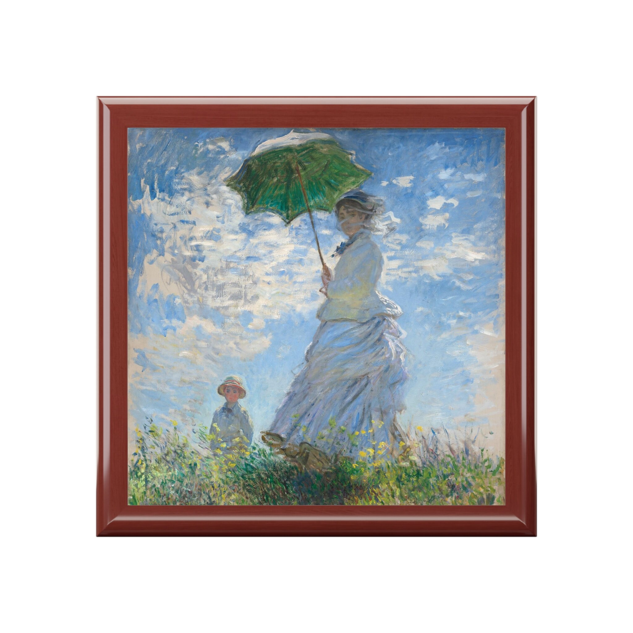 Claude Monet Inspired Jewelry Box, Unique Gift for Art Lovers, Vintage ...