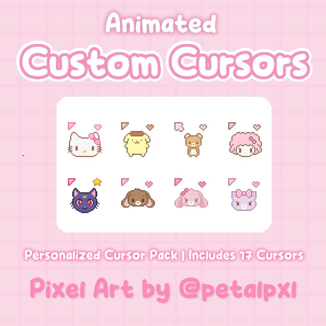 Custom Mouse Cursors for PC (windows Only) - Personalized Animated ...
