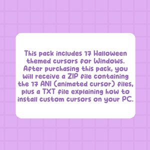 17 Halloween Cursors for Windows - Custom Mouse Cursors for PC - Spooky ...