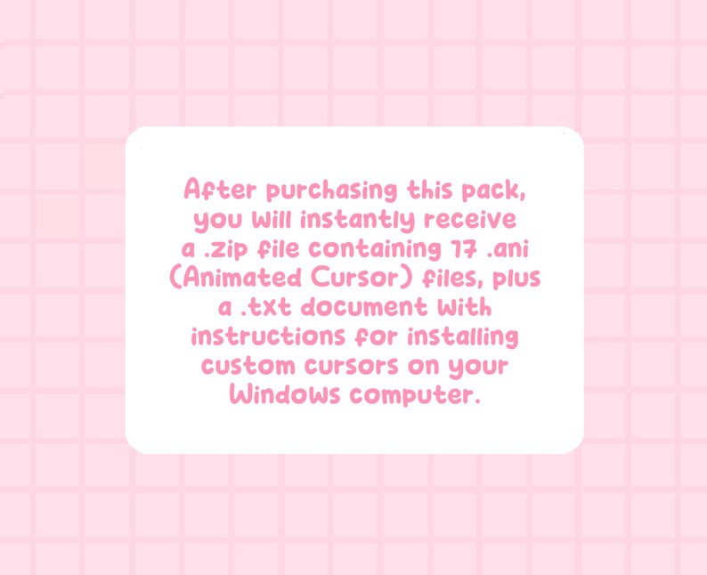 17 Animated Pink Kitty Cursors for PC - Windows Only - Cute Pixel Art ...