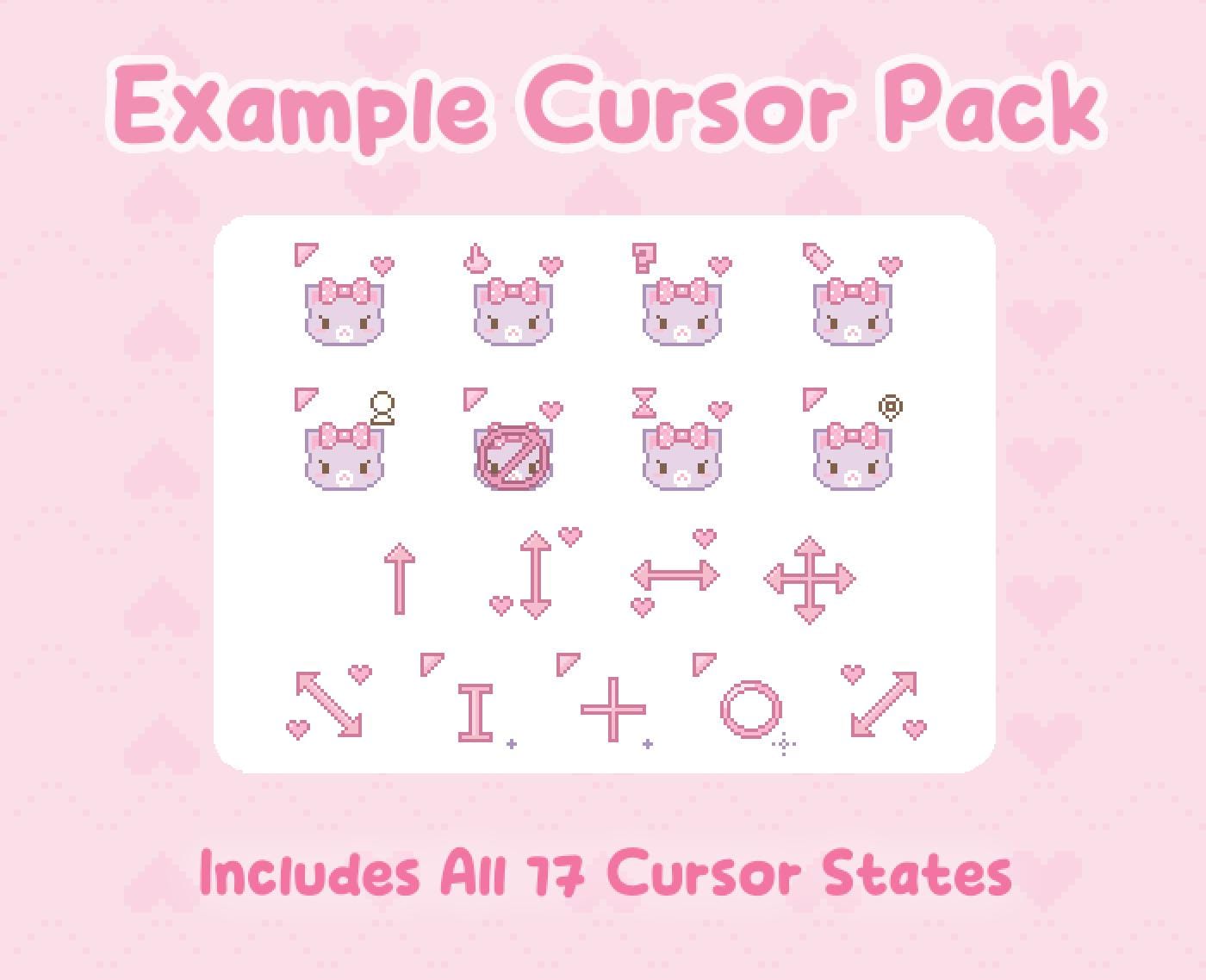Custom Mouse Cursors for PC (windows Only) - Personalized Animated Pixel Art Mouse Cursors ...