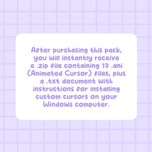 17 Purple Moon Cursors for PC - Windows Only - Celestial Pixel Art ...