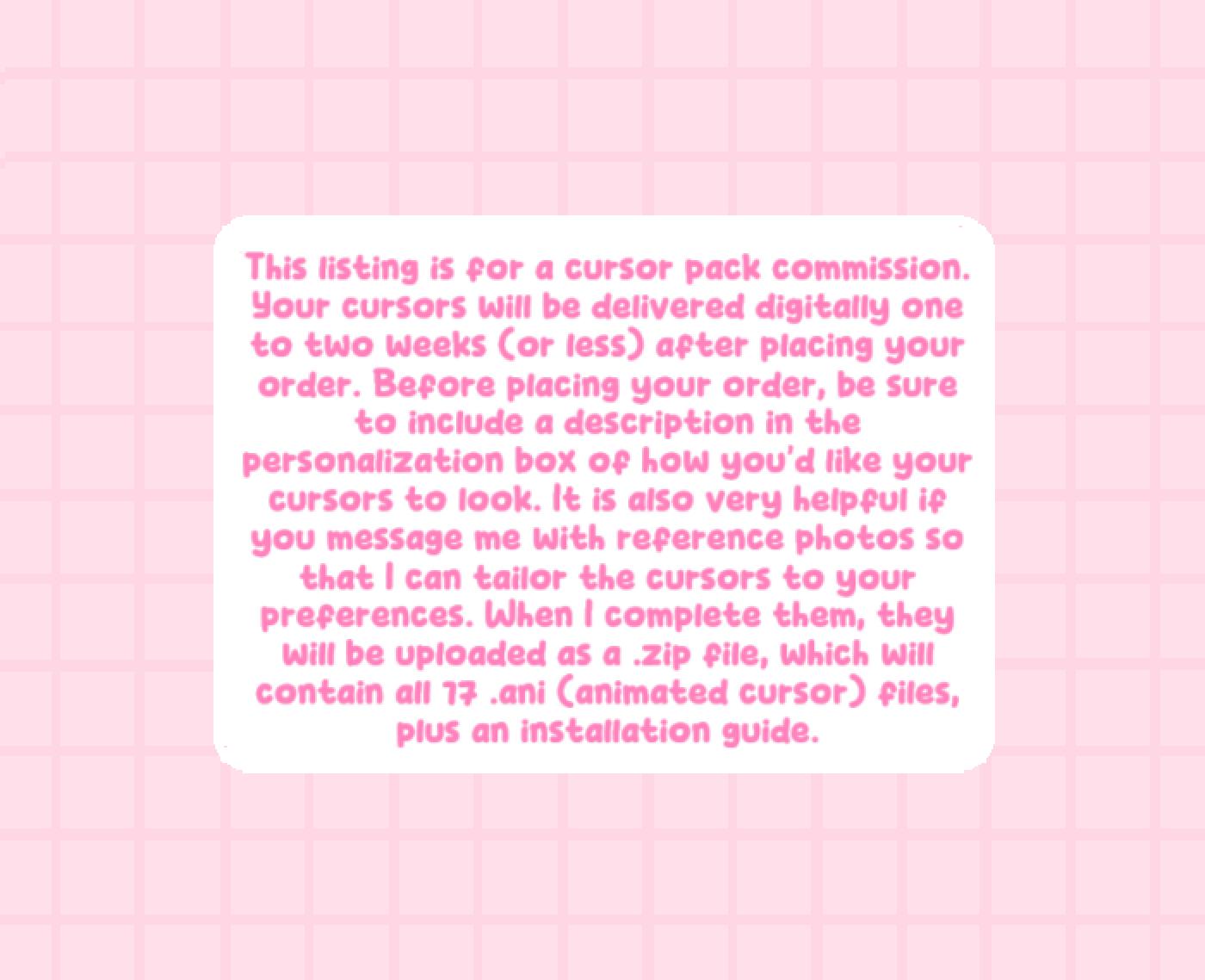 Custom Mouse Cursors for PC (windows Only) - Personalized Animated Pixel Art Mouse Cursors ...