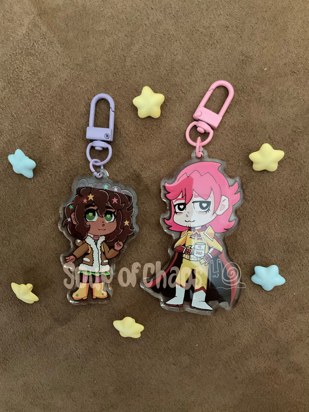 Epithet Erased Keychains Molly and Giovanni - Etsy