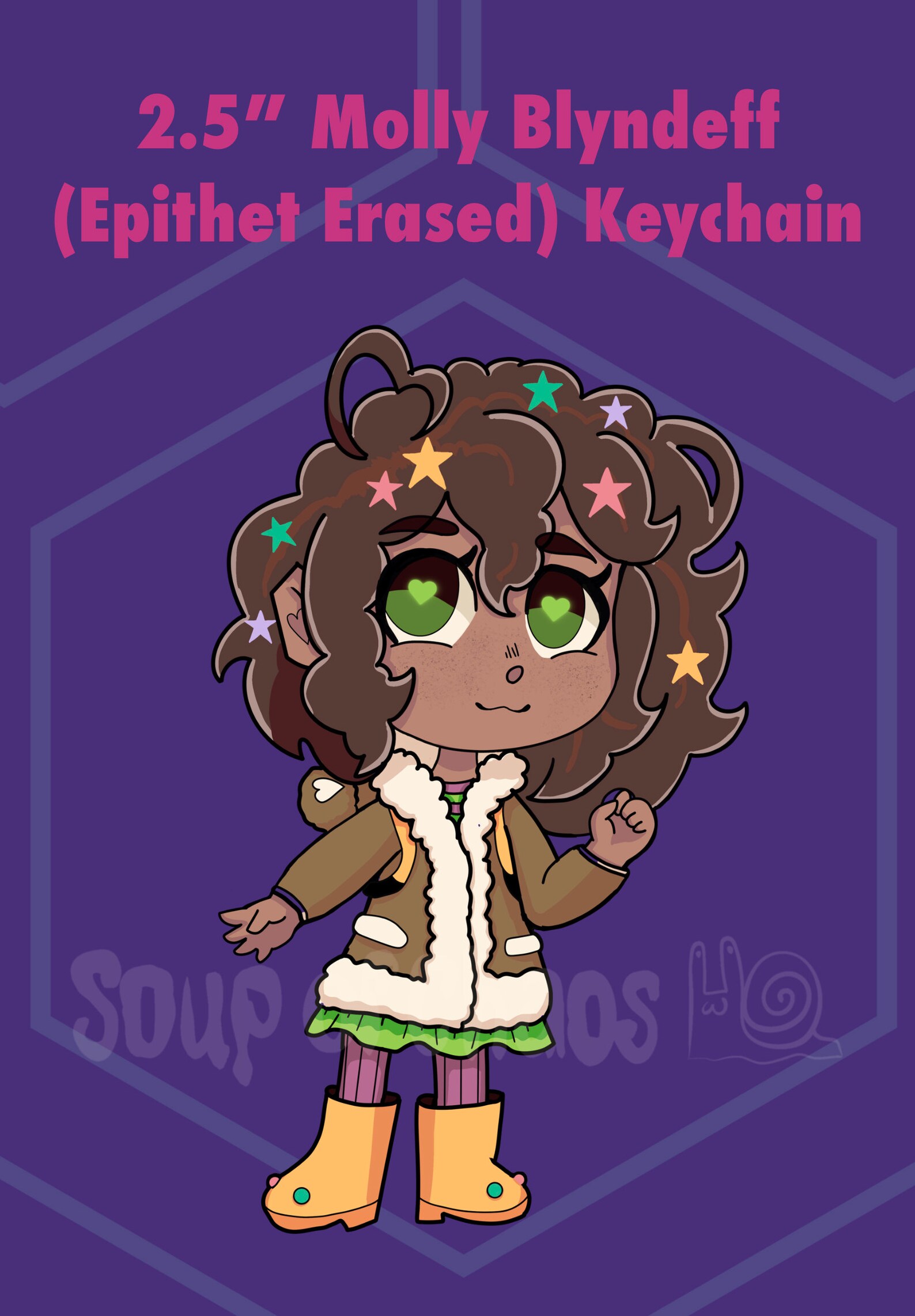 Epithet Erased Keychains Molly and Giovanni - Etsy