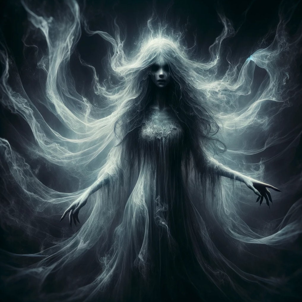 Haunting Banshee: the Ethereal Echo of Sorrow and Forewarning / Custom ...