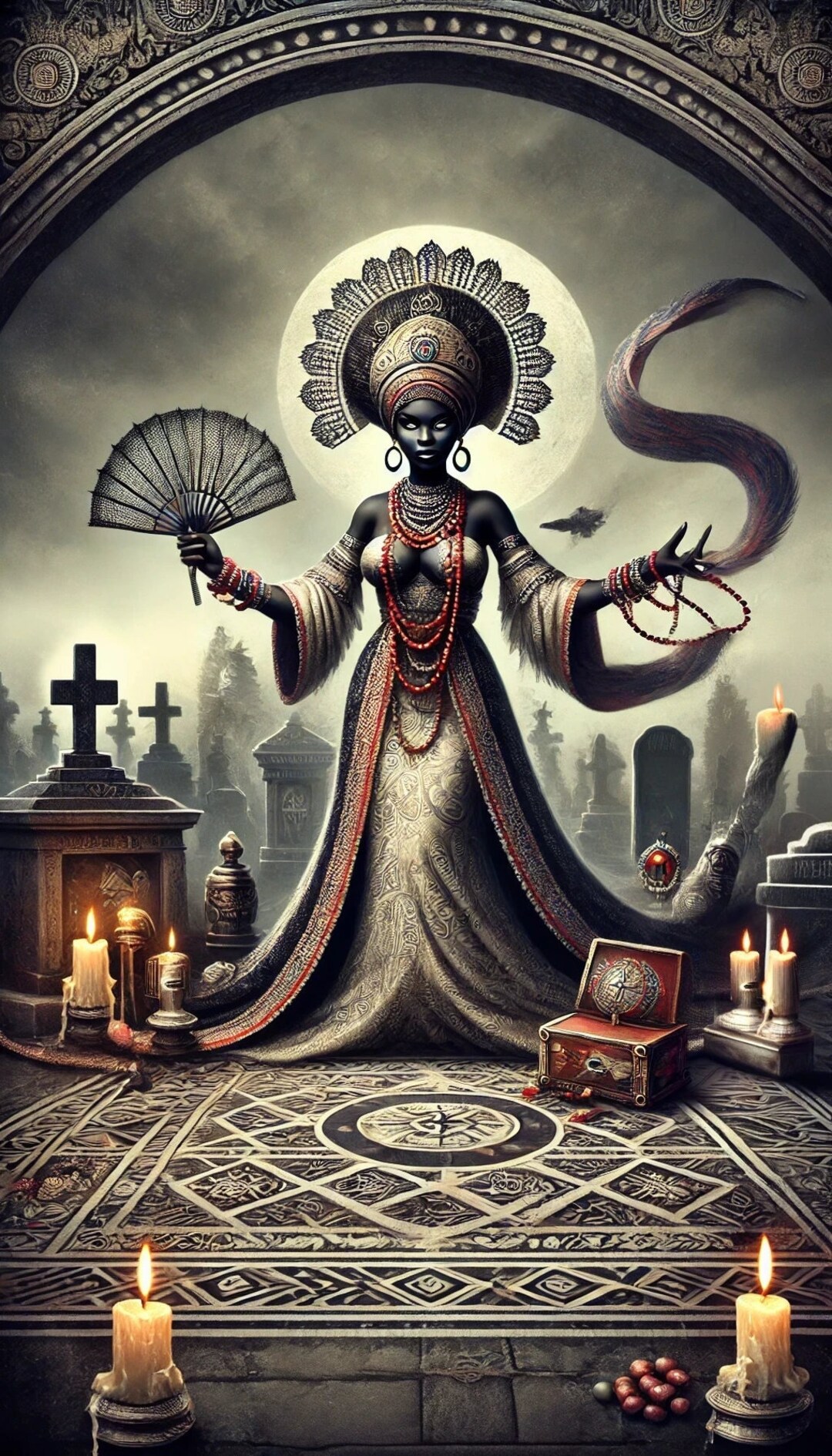 Maman Brigitte Divine Connection - the Vodou Loa of Death, Justice, and ...