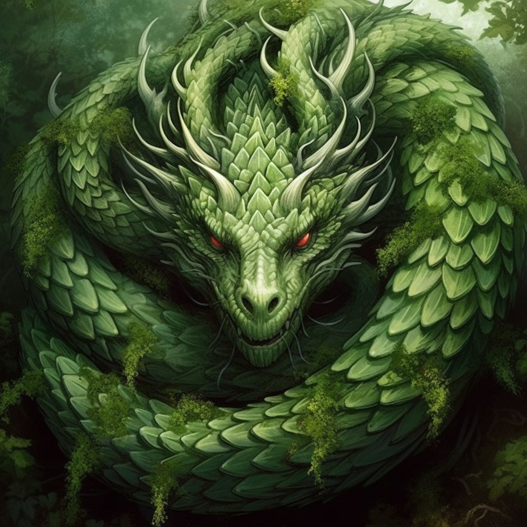 Bramble Serpent - Protectors in Thorns / Spirit Guide Binding / Companion Binding / Distant ...