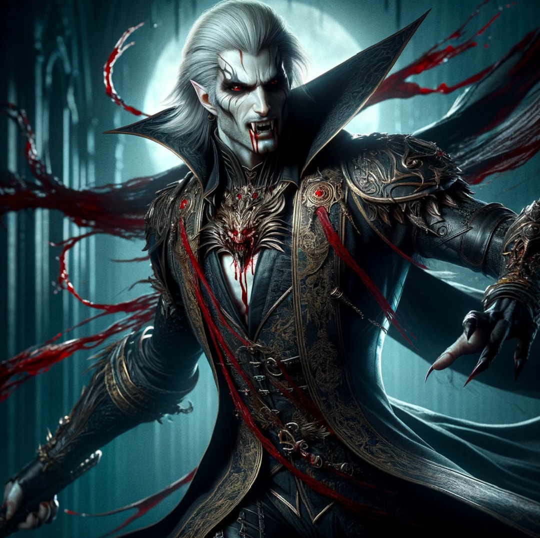 Bloodstained Marauder Vampire: the Warrior of the Night / Custom ...