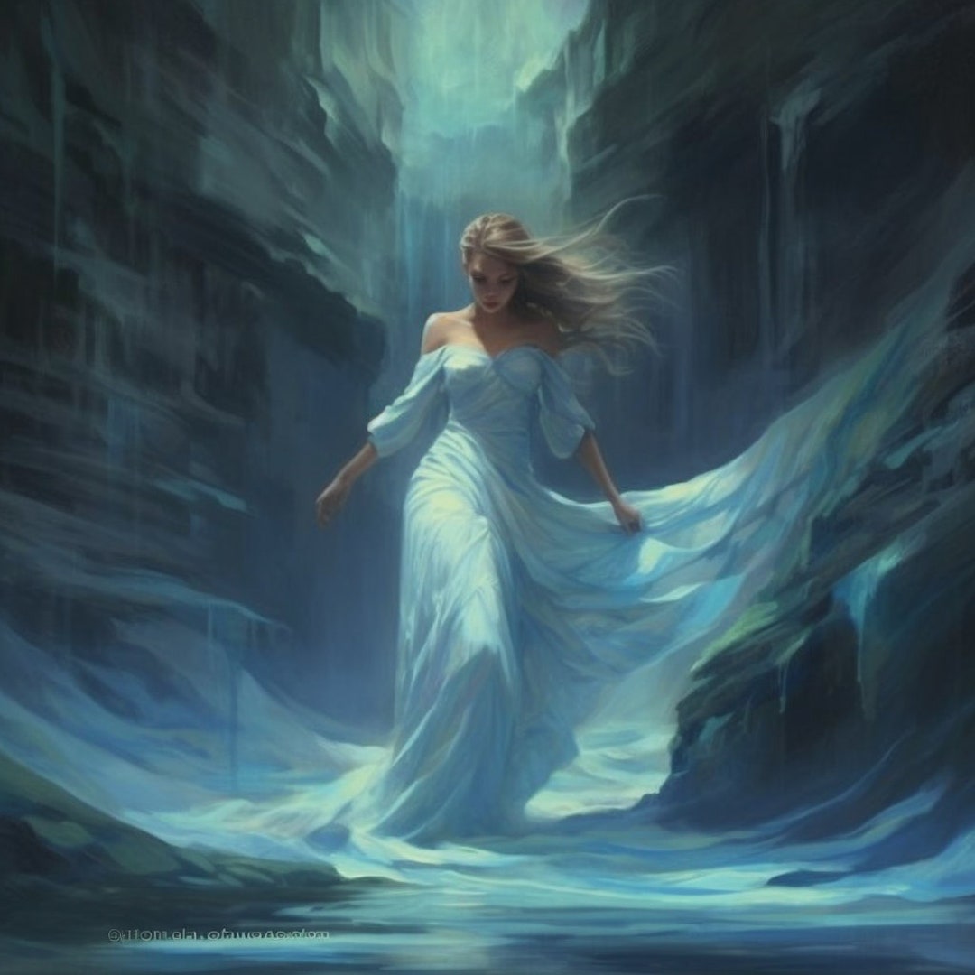 River Priestess Spirit Guide Binding / Companion Binding / Distant ...