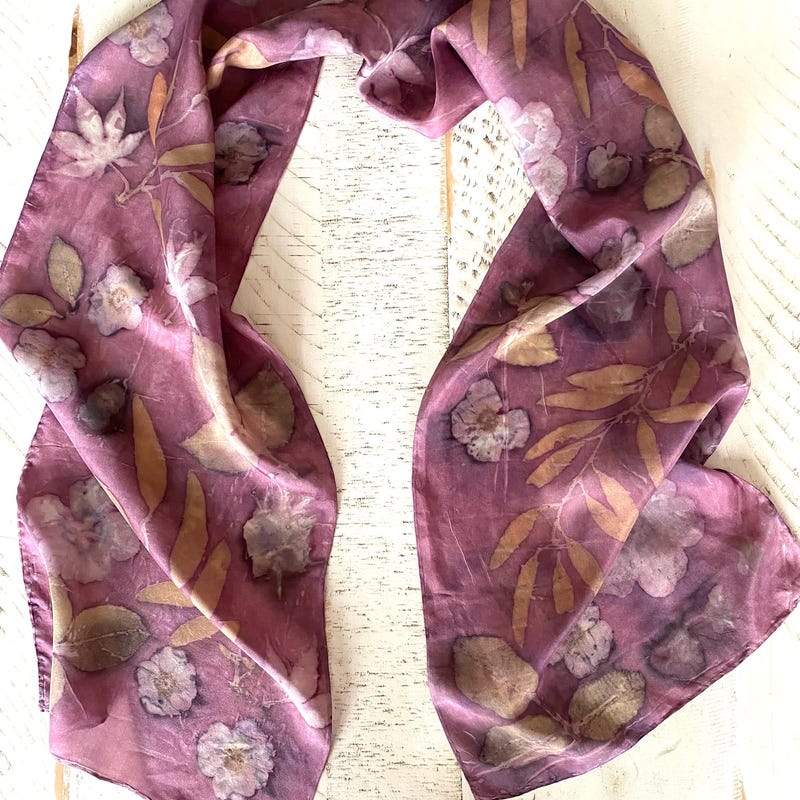 Plum Scarf - Etsy