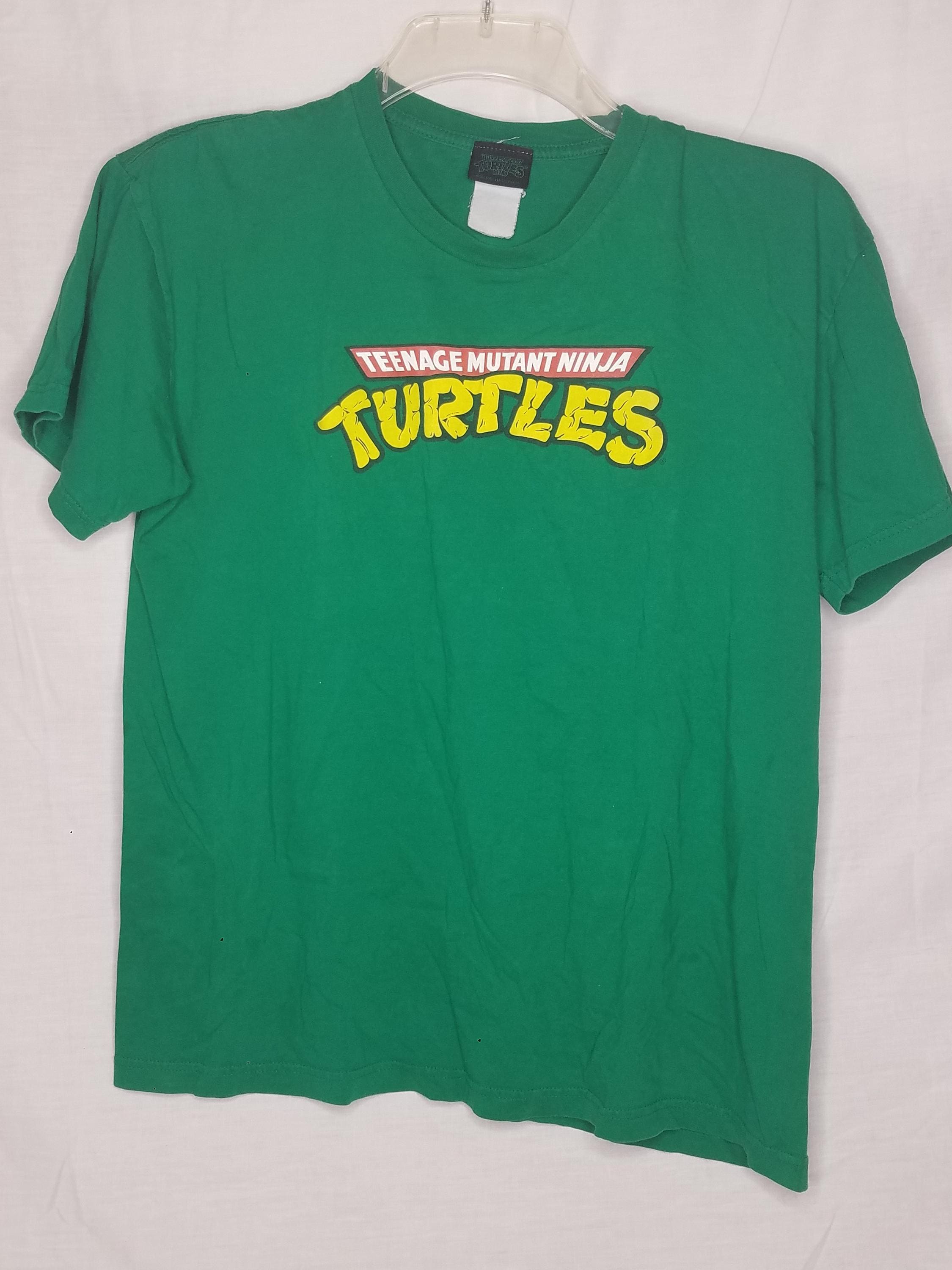 Tmnt Cartoon Teenage Mutant Ninja Turtles S-m Logo Shirt - Etsy