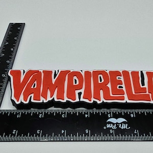3D Printed Vampirella Comic Logo Stand | Shelf Display | Ultimate ...