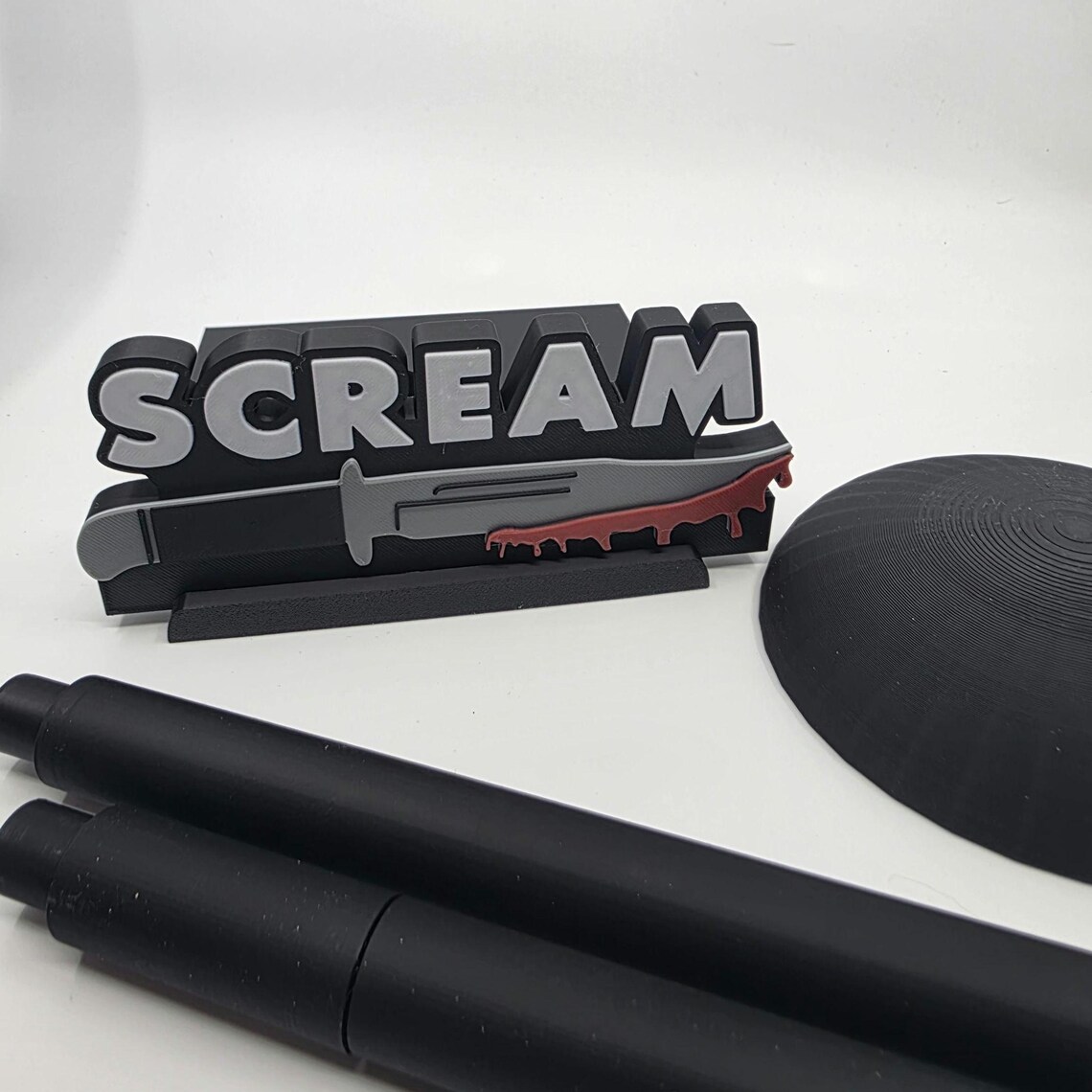 Scream Mask Stand | Horror Movie Shelf Display V2 - Etsy