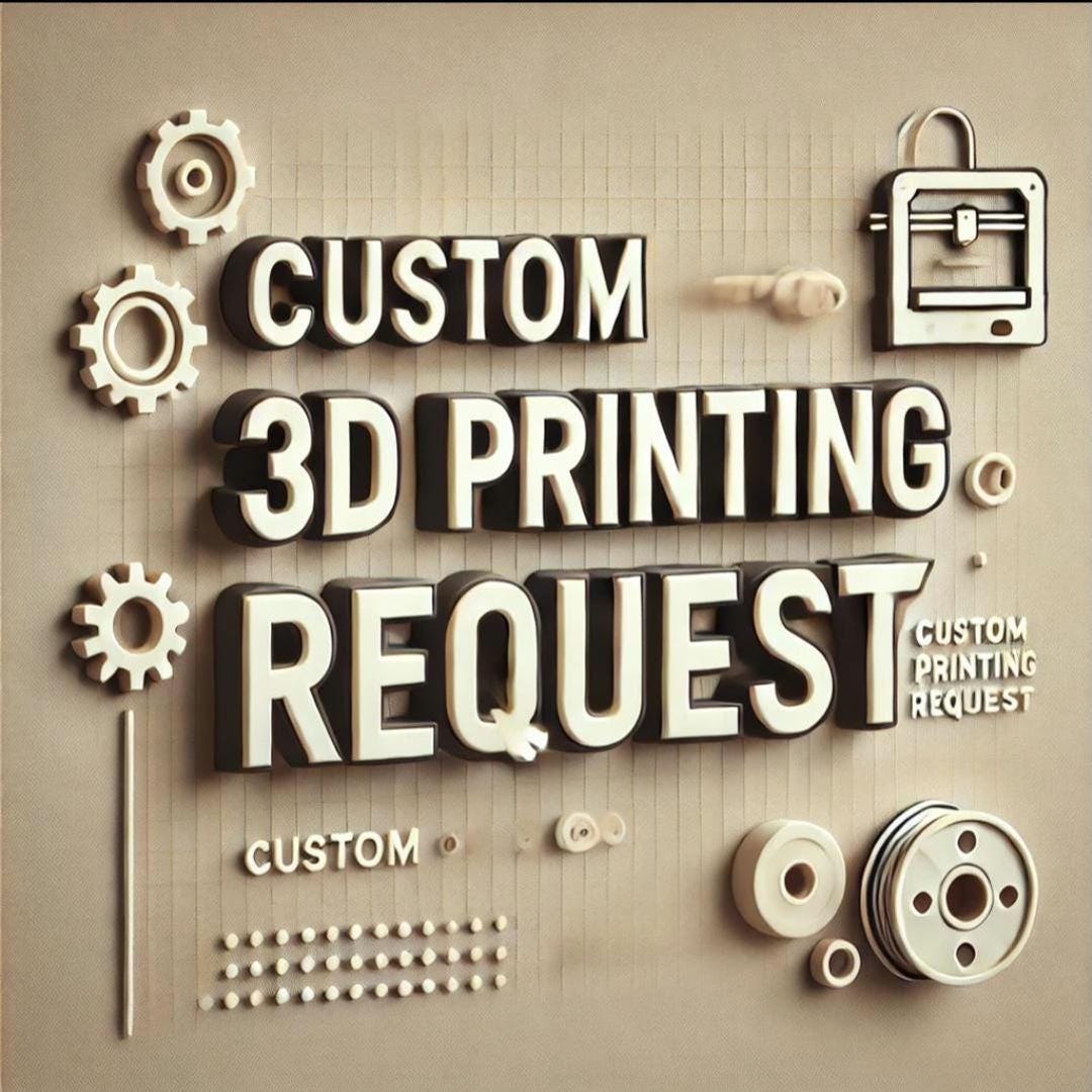3D Printed Custom Lightbox Order Form - Etsy