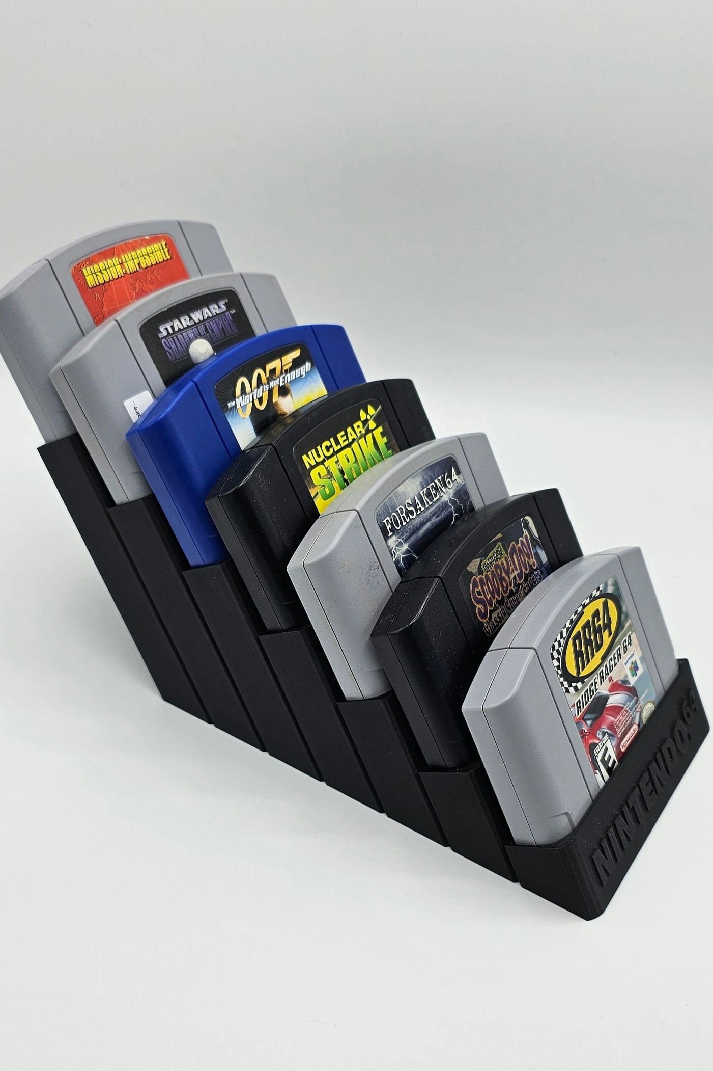 3D Printed Nintendo 64 Game Display Stand - 7-tier Showcase - Etsy