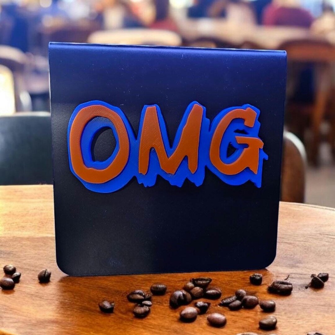 OMG Mets | Magnet 5 Inch | 3D Printed | Fridge Magnet | NYC Mets Fan ...