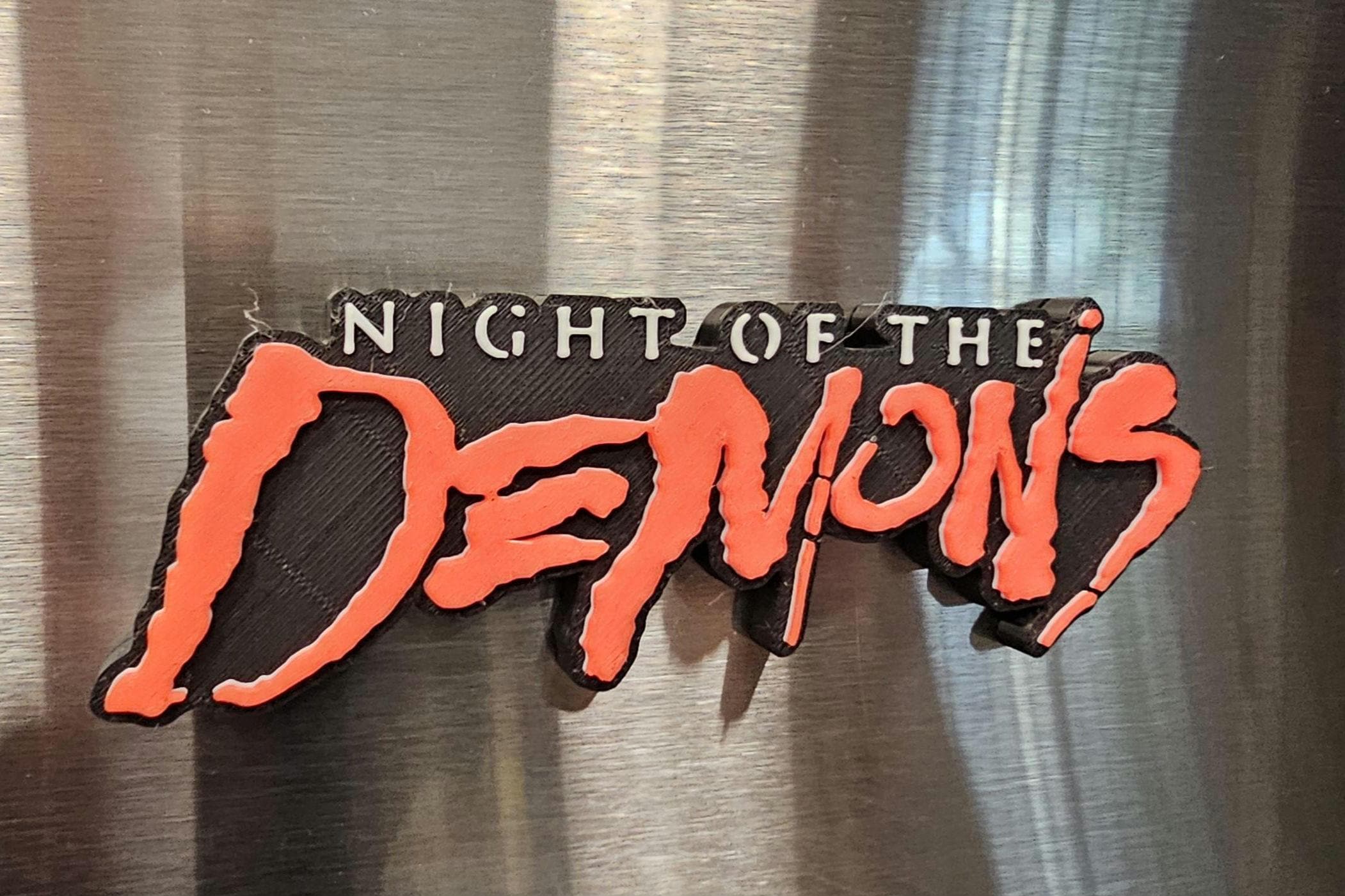 3D Printed Horror Movie Logo Magnets | Ultimate Fridge Decor | Classic ...