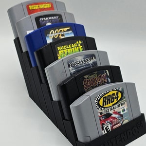 3D Printed Nintendo 64 Game Display Stand - 7-tier Showcase - Etsy