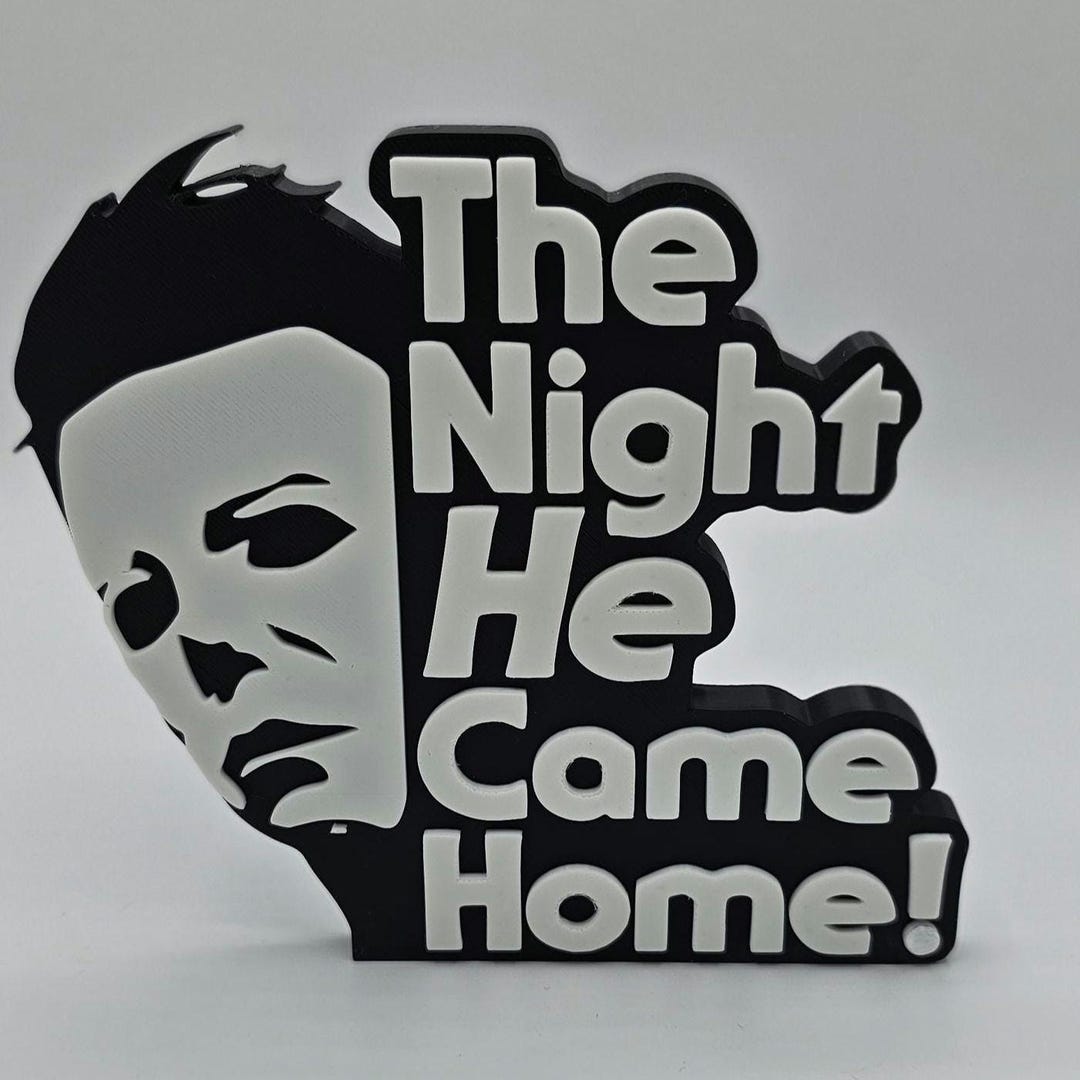 3D Printed Halloween Michael Myers the Night He Came Home Stand ...