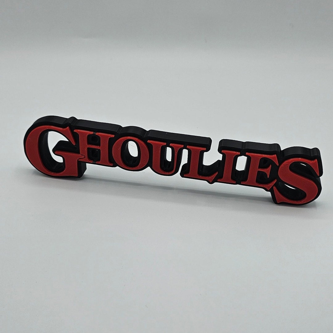 3D Printed Ghoulies Movie Logo Stand | Shelf Display | Ultimate Horror ...