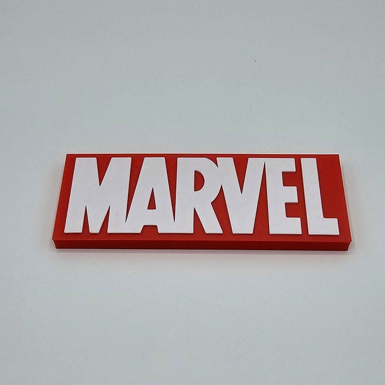 MARVEL Logo / 3D-PRINTED / Comic Stand - Etsy