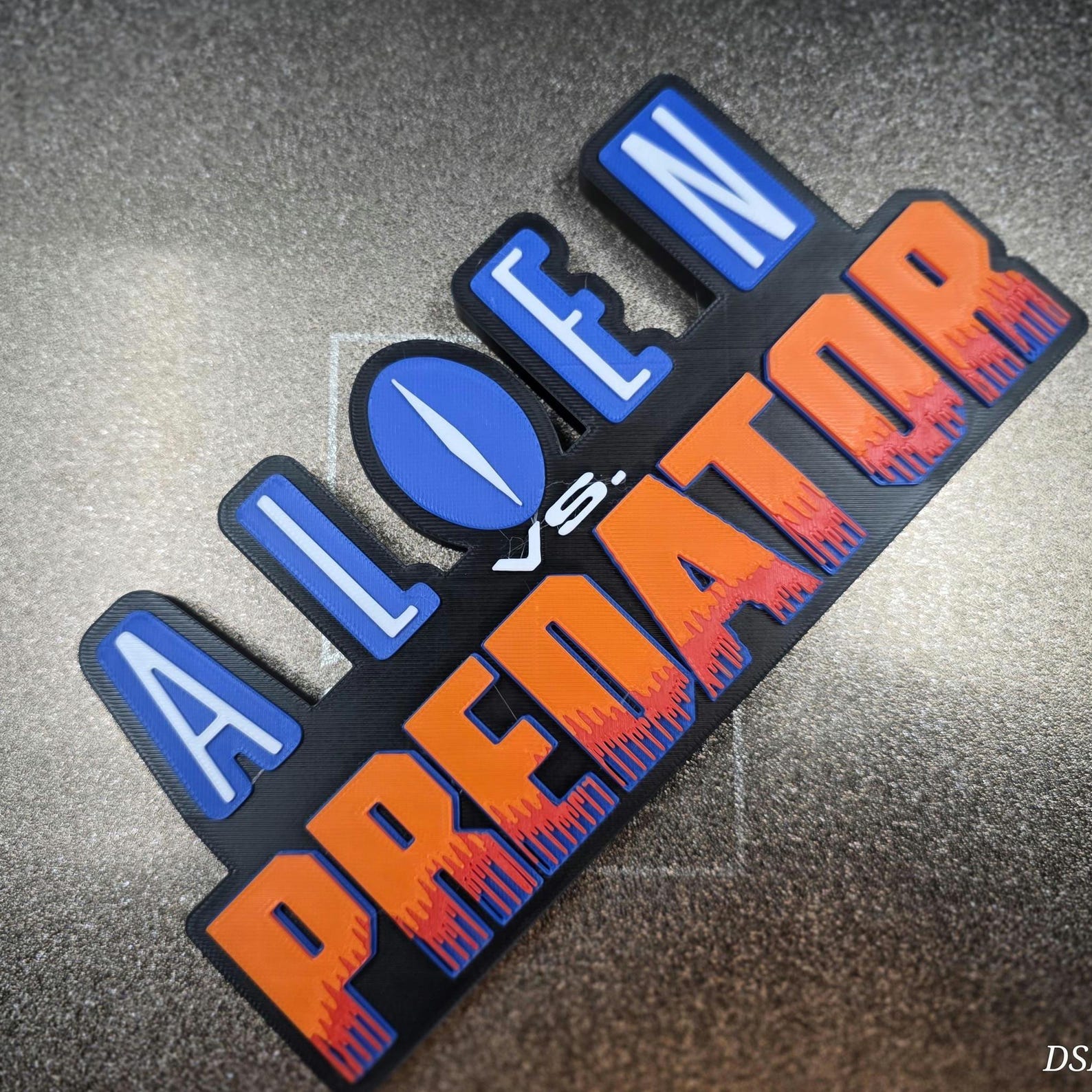 Alien Vs. Predator Arcade Logo 3D Printed Display Stand - Etsy