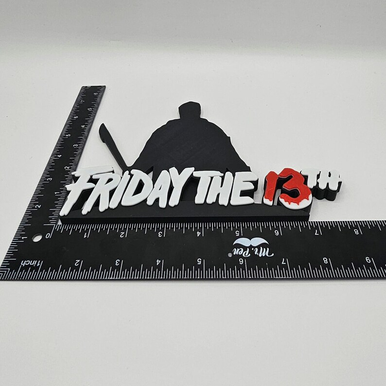 Unique Jason Voorhees Silhouette Stand Handmade With Love for Horror ...