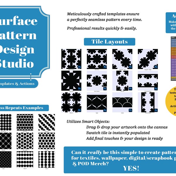 Surface Pattern - Etsy
