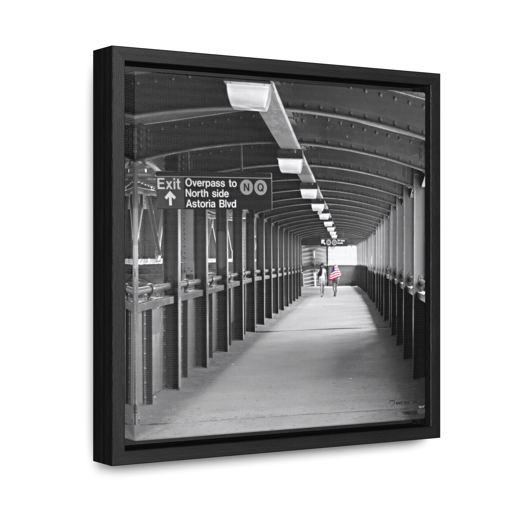NYC Subway Wall Art for Office for Hotel NYC Art Black White Iconic ...
