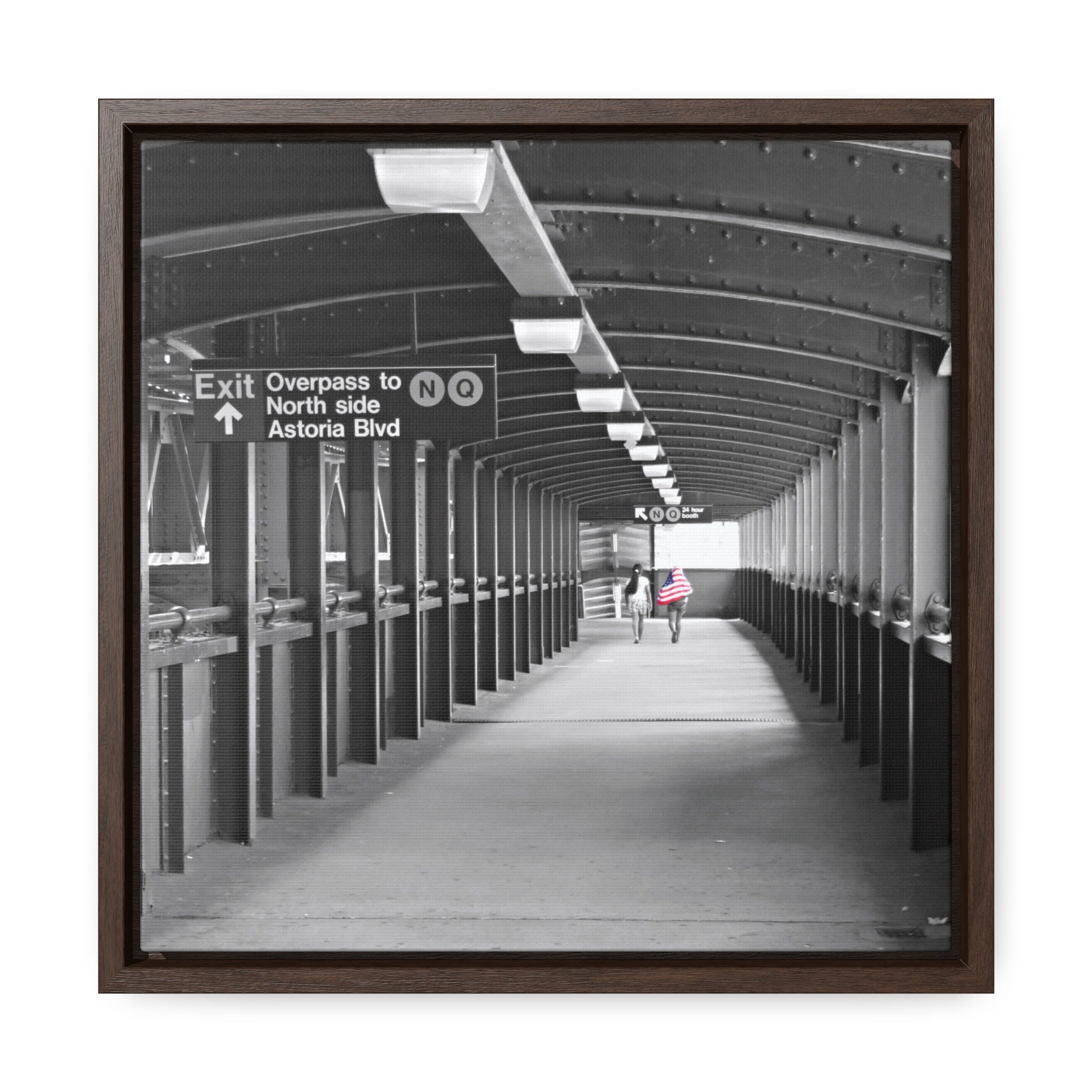 NYC Subway Wall Art for Office for Hotel NYC Art Black White Iconic ...