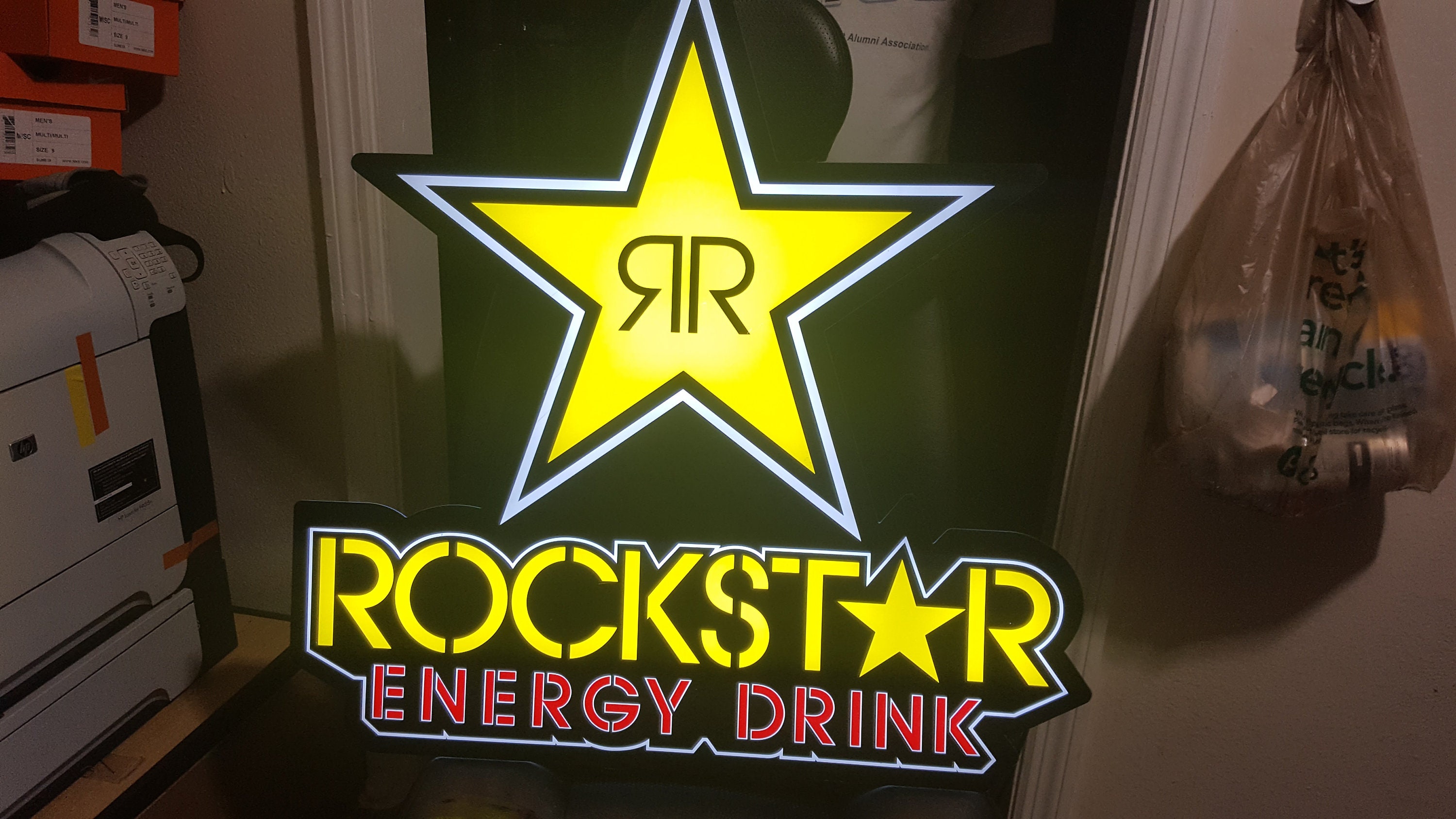 Rockstar ENERGY DRINK Neon Lights - Etsy