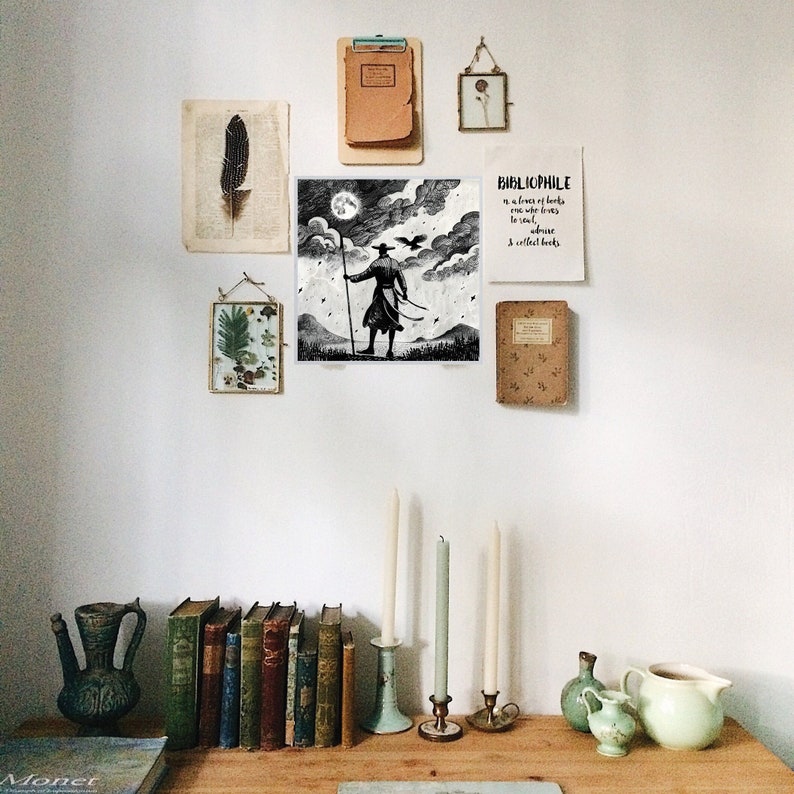 Wheel of Time Matt Prince of Ravens Wall Fan Art Print, Wheel of Time B ...