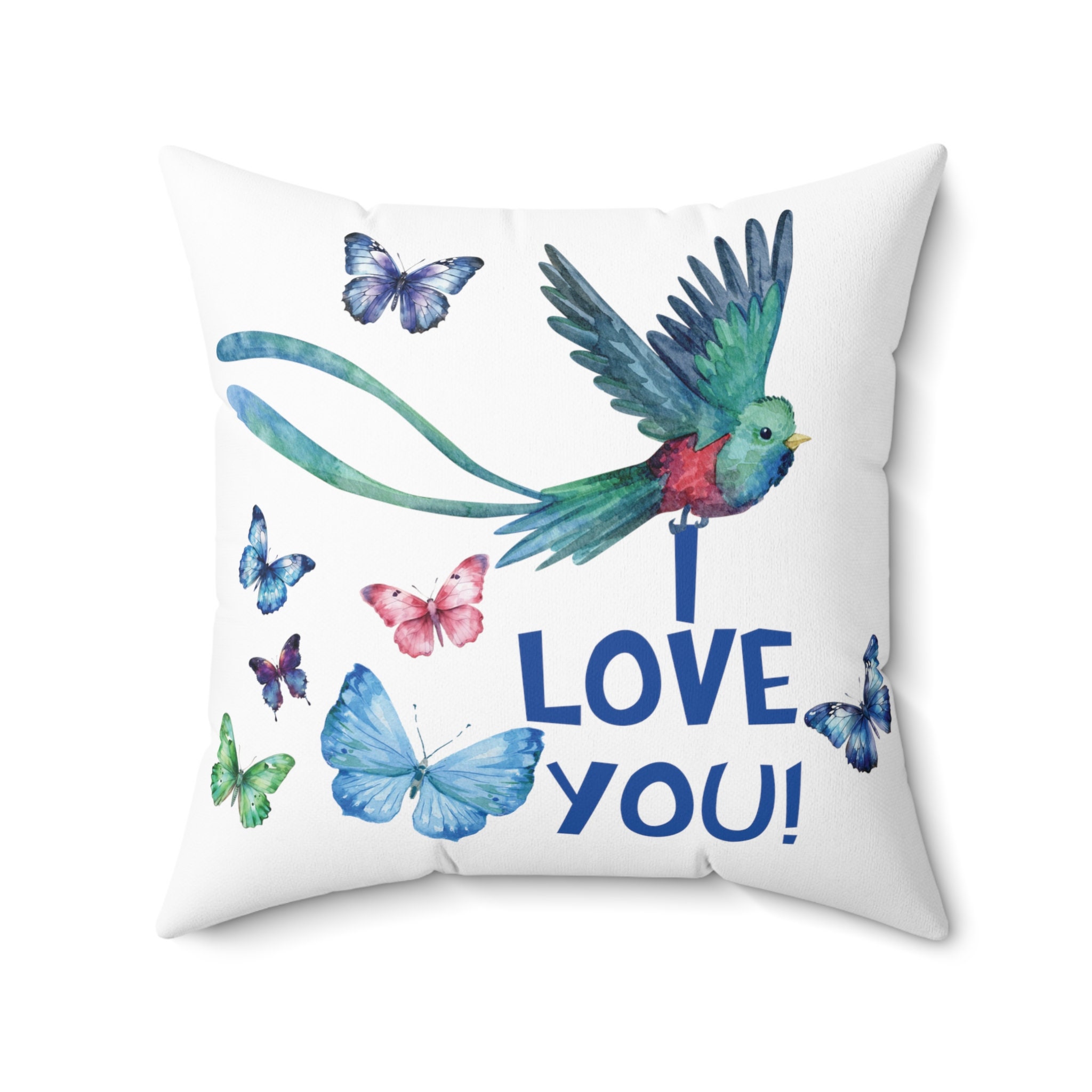 Quetzal Pillow, I Love You Gift, Guatemalan Gift, Quetzal Gift ...