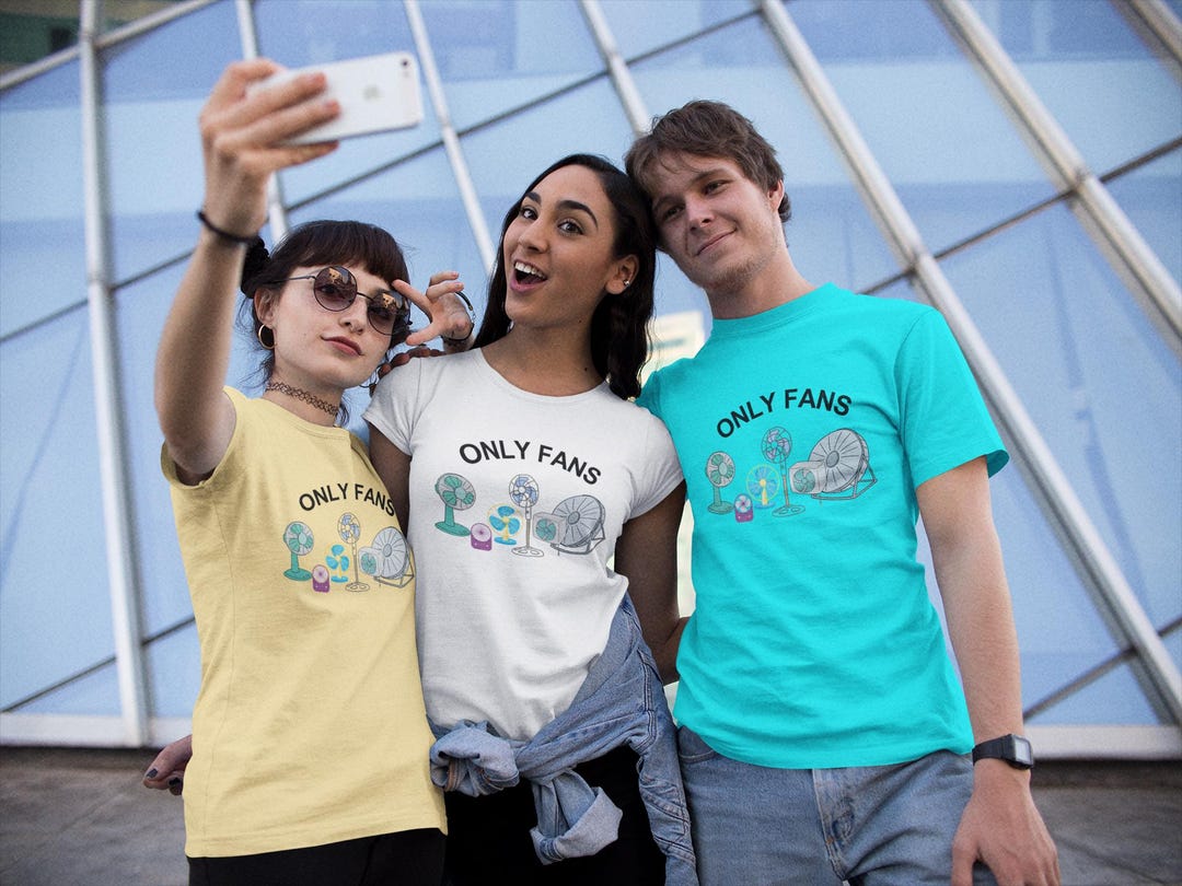 Only Fans T-shirt, Pun on Only Fans, Fans Only, Gift for Him, Gift for ...