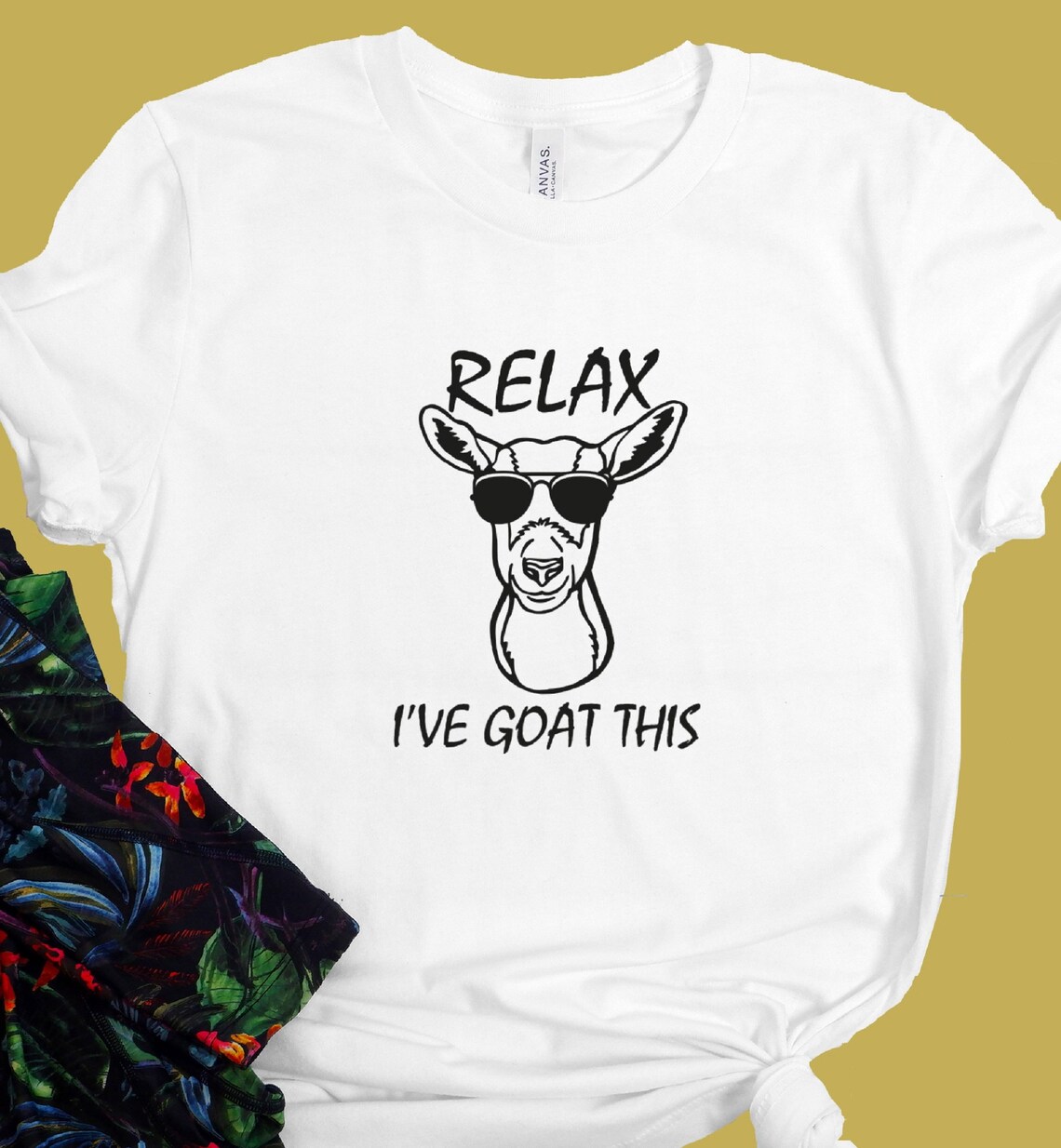 Relax Shirt, Relax Goat Shirt, Be Kind Shirt, Motivational Outfits ...