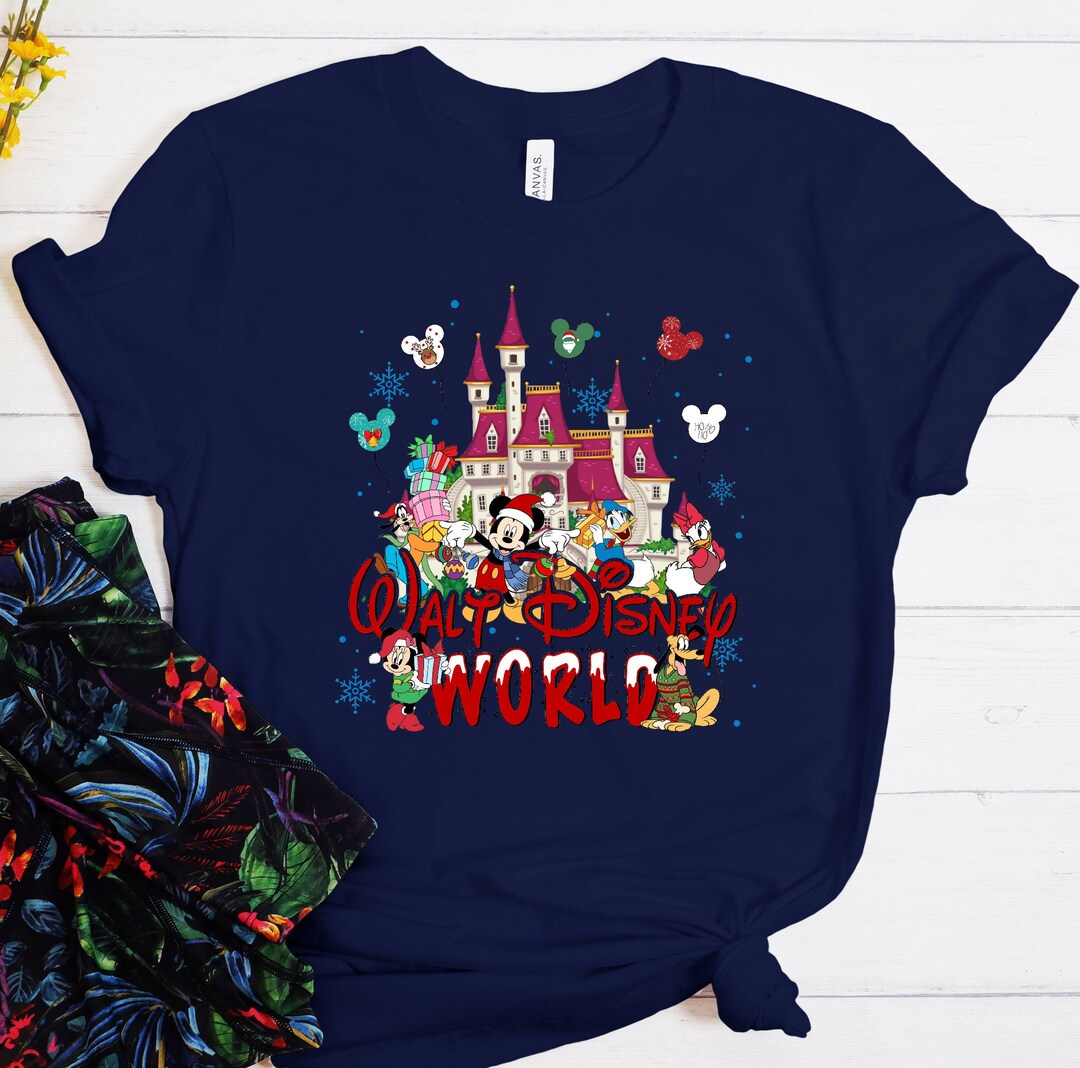 Walt Disney World Christmas Shirt, Christmas Disney Friends Shirt ...