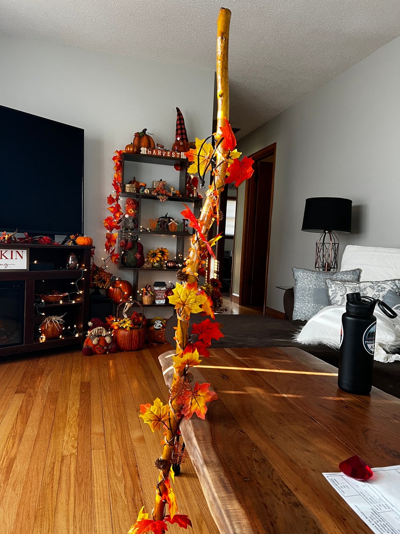 Walking Staff With Leaves, Wizard Staff, Cosplay Wizard, Witchcraft ...