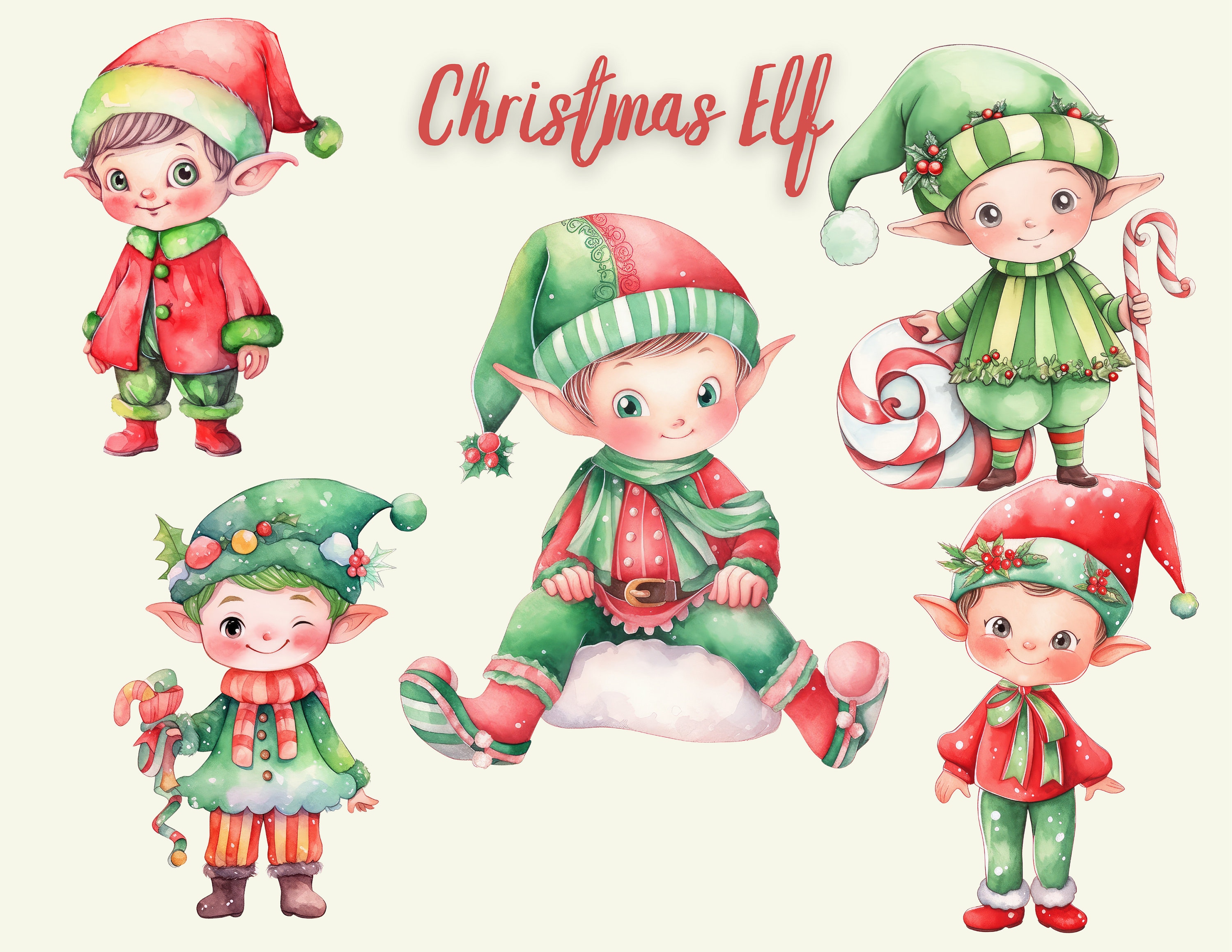 15 Christmas Elf Clipart Bundle Christmas, Elf Png, Elf Clipart ...