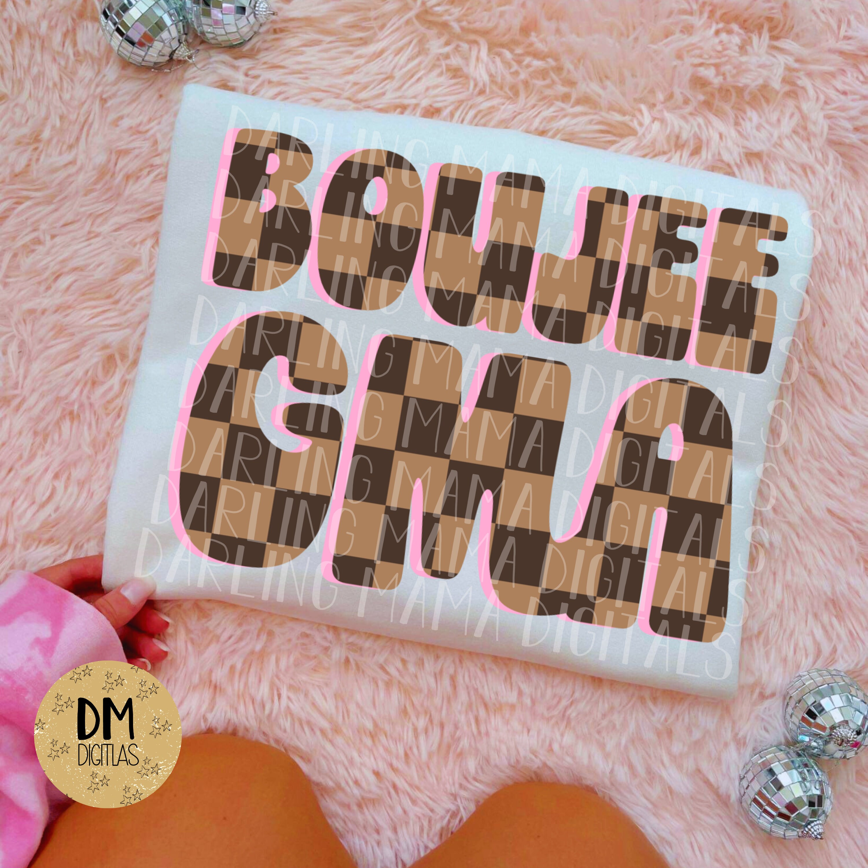 Boujee Custom Name PNG Everyday PNG Boujee PNG Preppy Digital Download ...