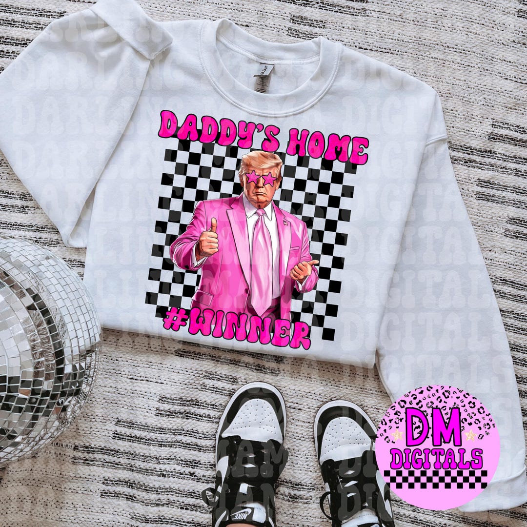 Preppy Trump PNG We Won Pink Trump Patriotic Png Make America Great ...