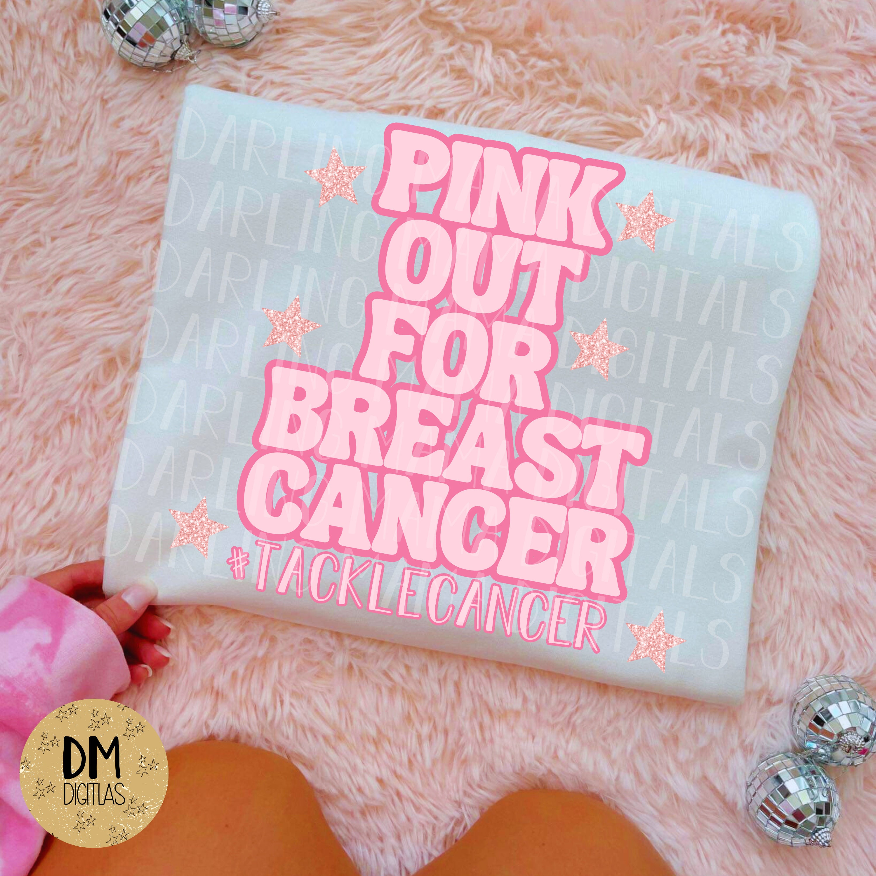 Pink Out for Breast Cancer PNG Pink Out PNG Breast Cancer Digital ...