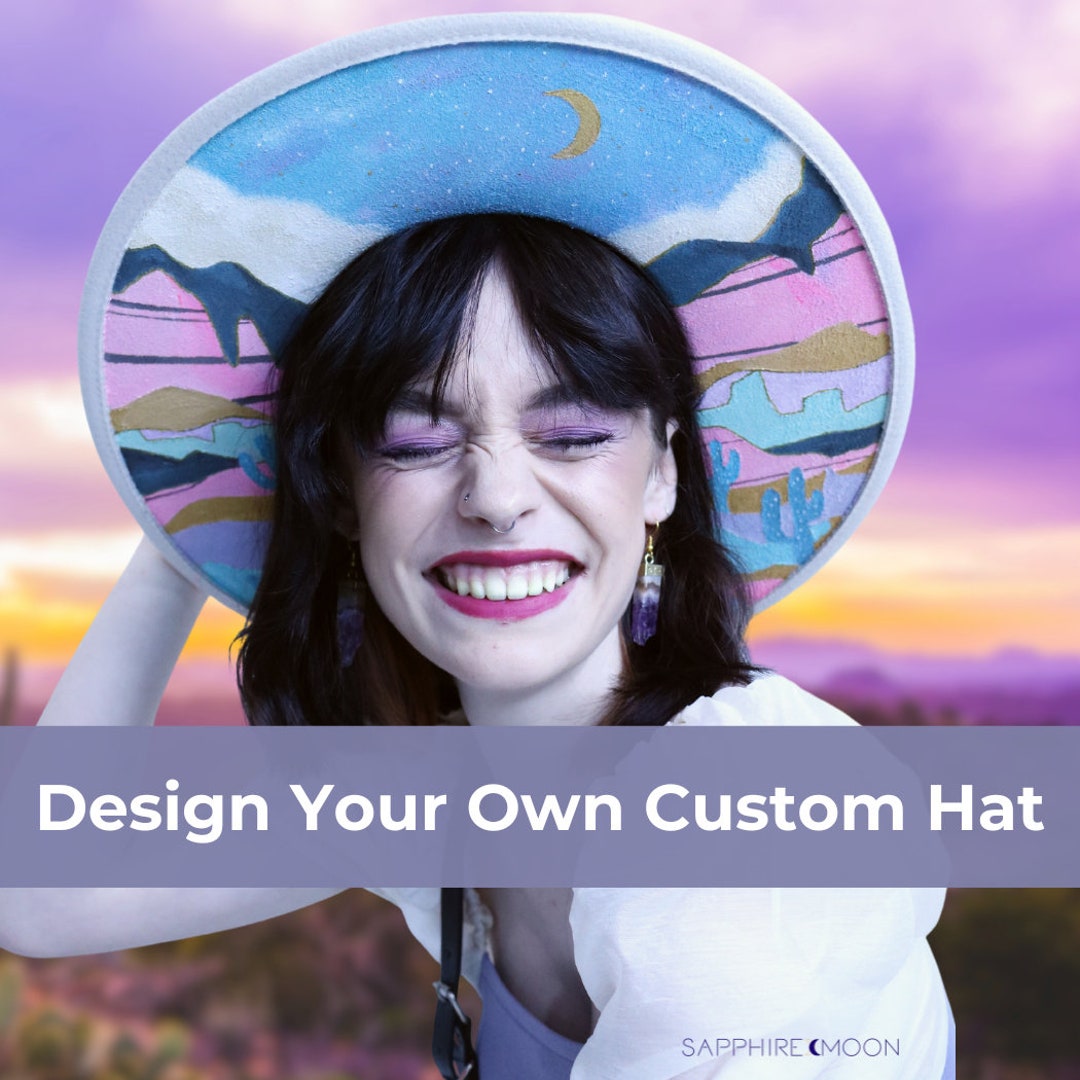 Custom Painted Hat Order, Design Your Hat - Etsy