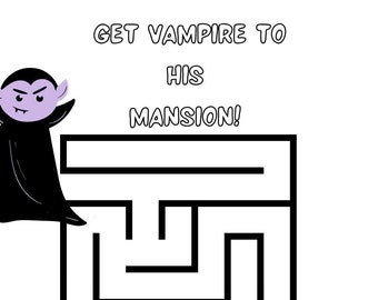 Spooky Coloring Sheets|halloween Coloring Sheets for Kids|vampire ...