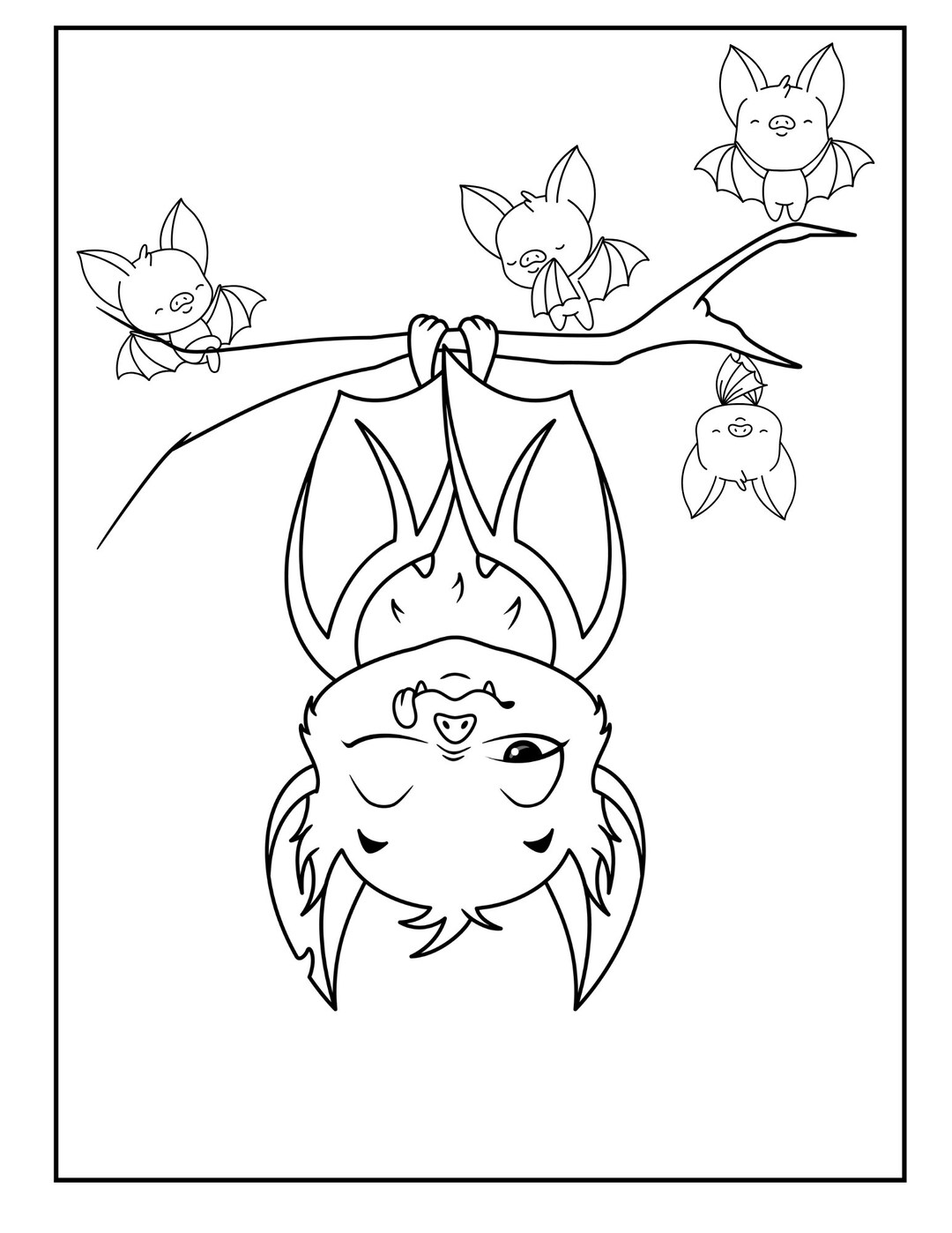 Spooky Coloring Sheets|halloween Coloring Sheets for Kids|vampire ...