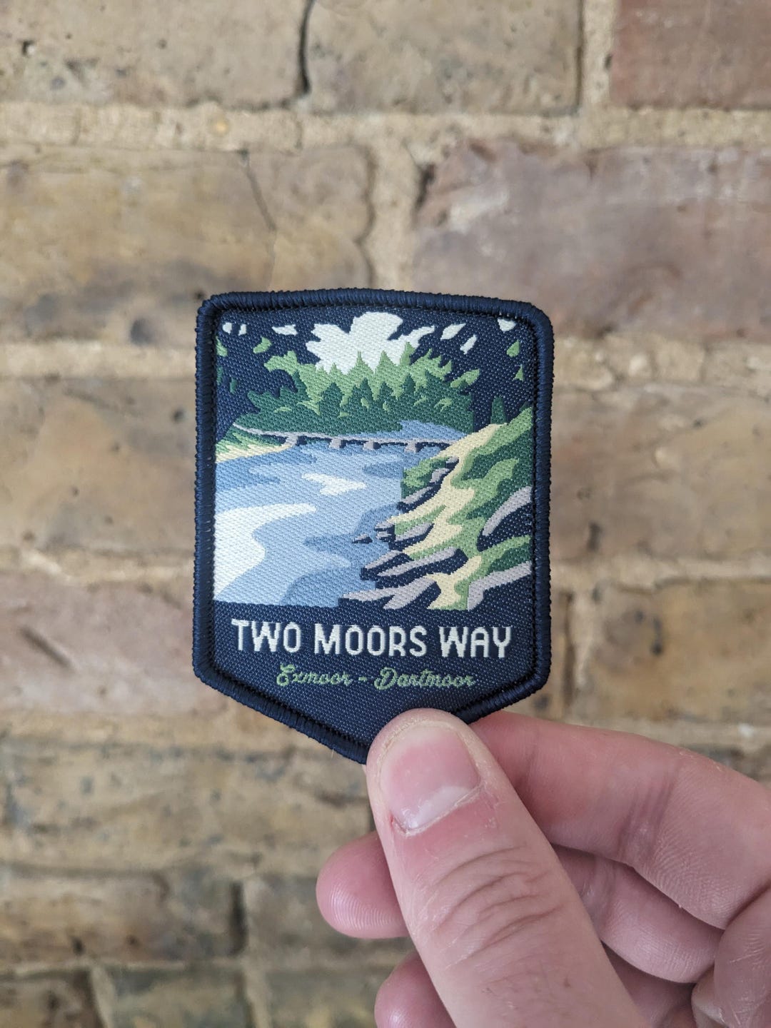 Two Moors Way Patch Completer's Patch / Badge Gift for Hikers - Etsy