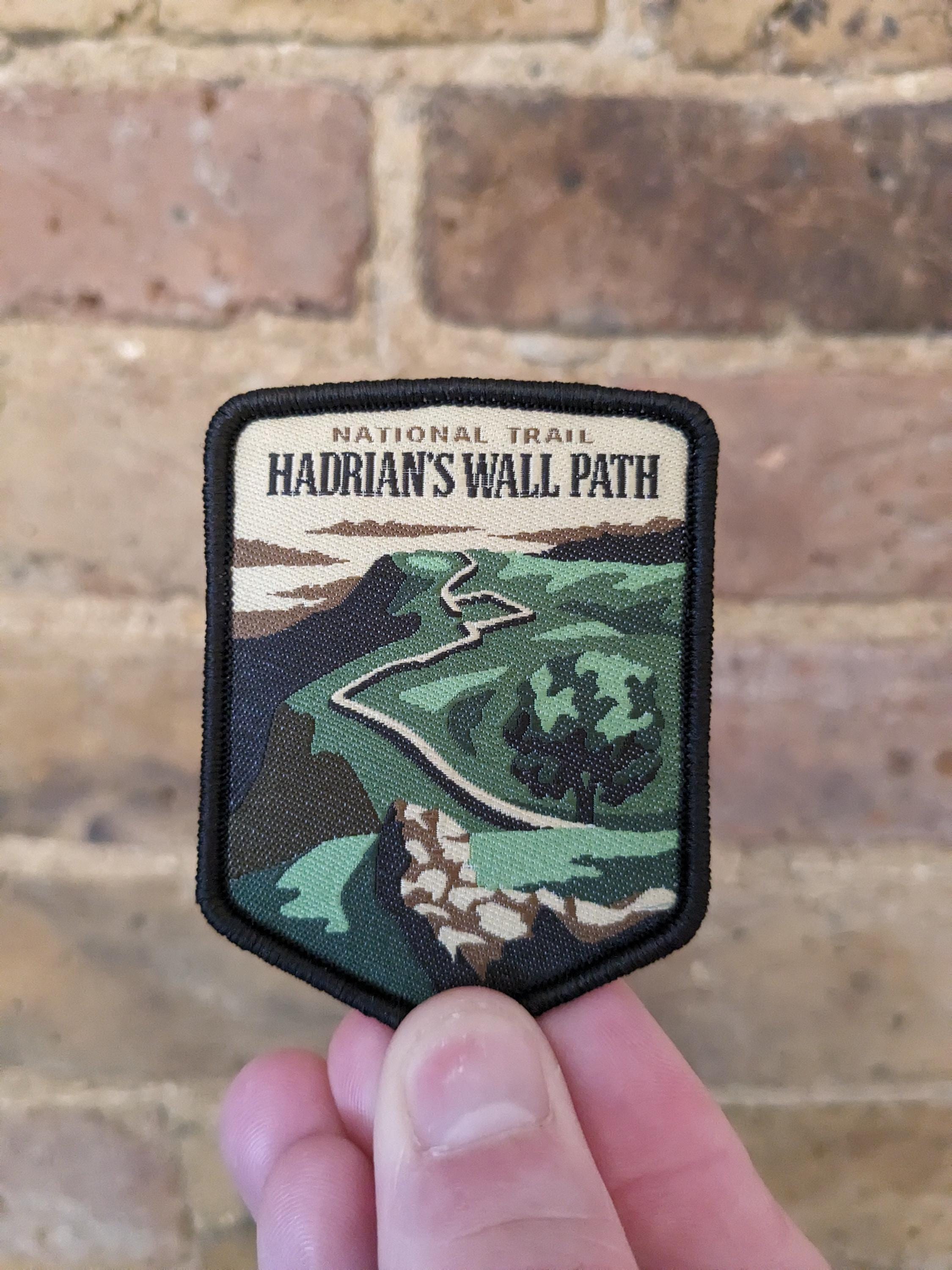 Hadrian's Wall Path National Trail Patch | Gifts for Hikers & Walkers ...