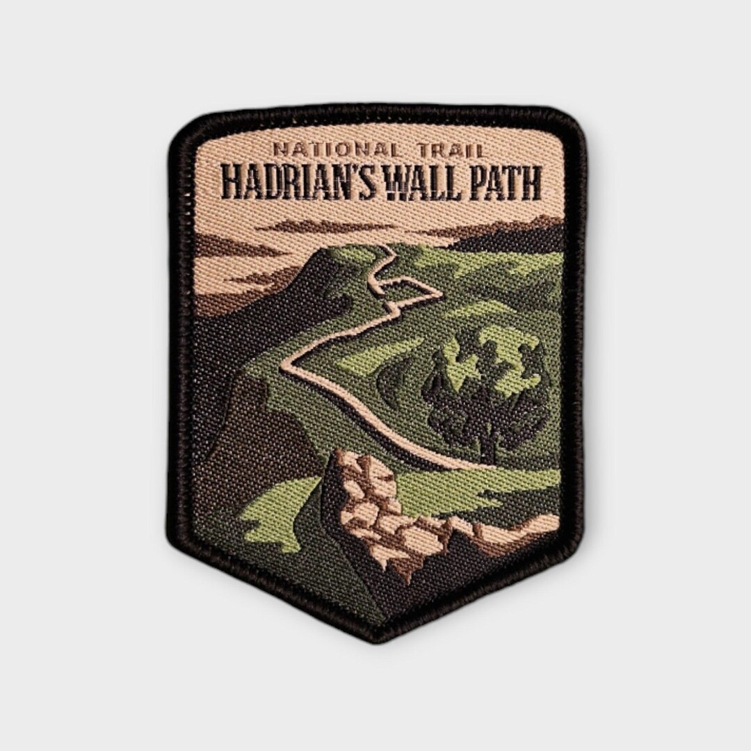 Hadrian's Wall Path National Trail Patch | Gifts for Hikers & Walkers ...