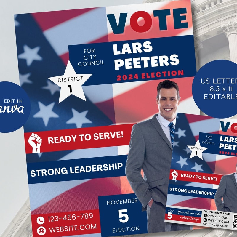 Election Poster - Etsy